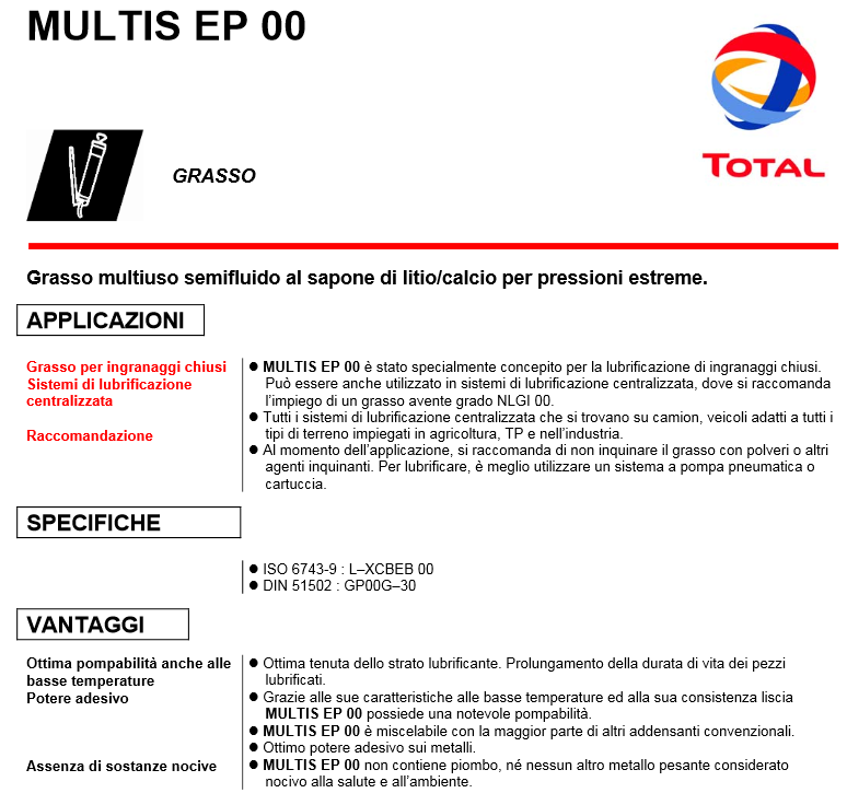 GRASSO MULTIUSO AL LITIO MULTIS EP 00 - Dosio & Musso