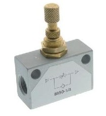 REGOLATORE DI FLUSSO UNIDIREZIONALE - Dosio & Musso